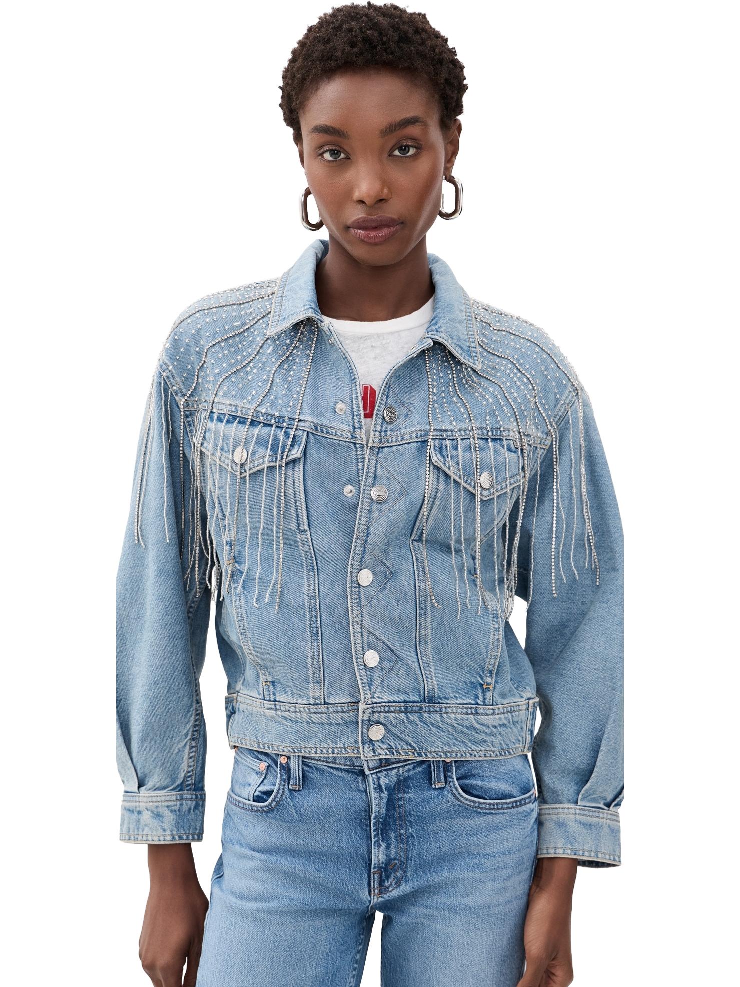 MOTHER MOTHER The Fly Away Denim Jacket